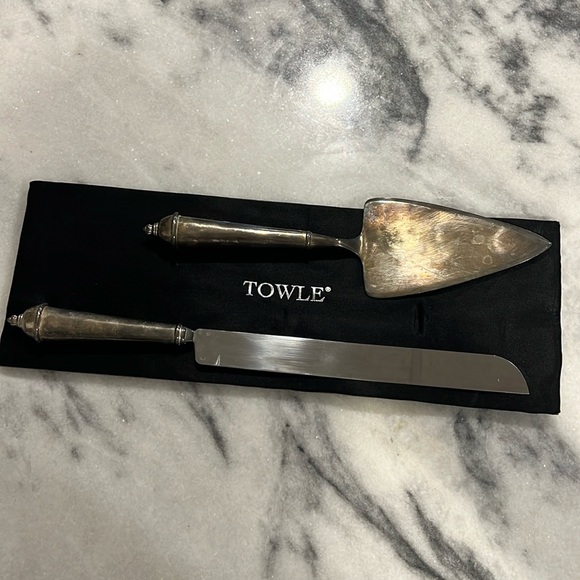 Towle | Kitchen | Towle Vintage Towle Silver Plated Cake Knife Server Set | Poshmark